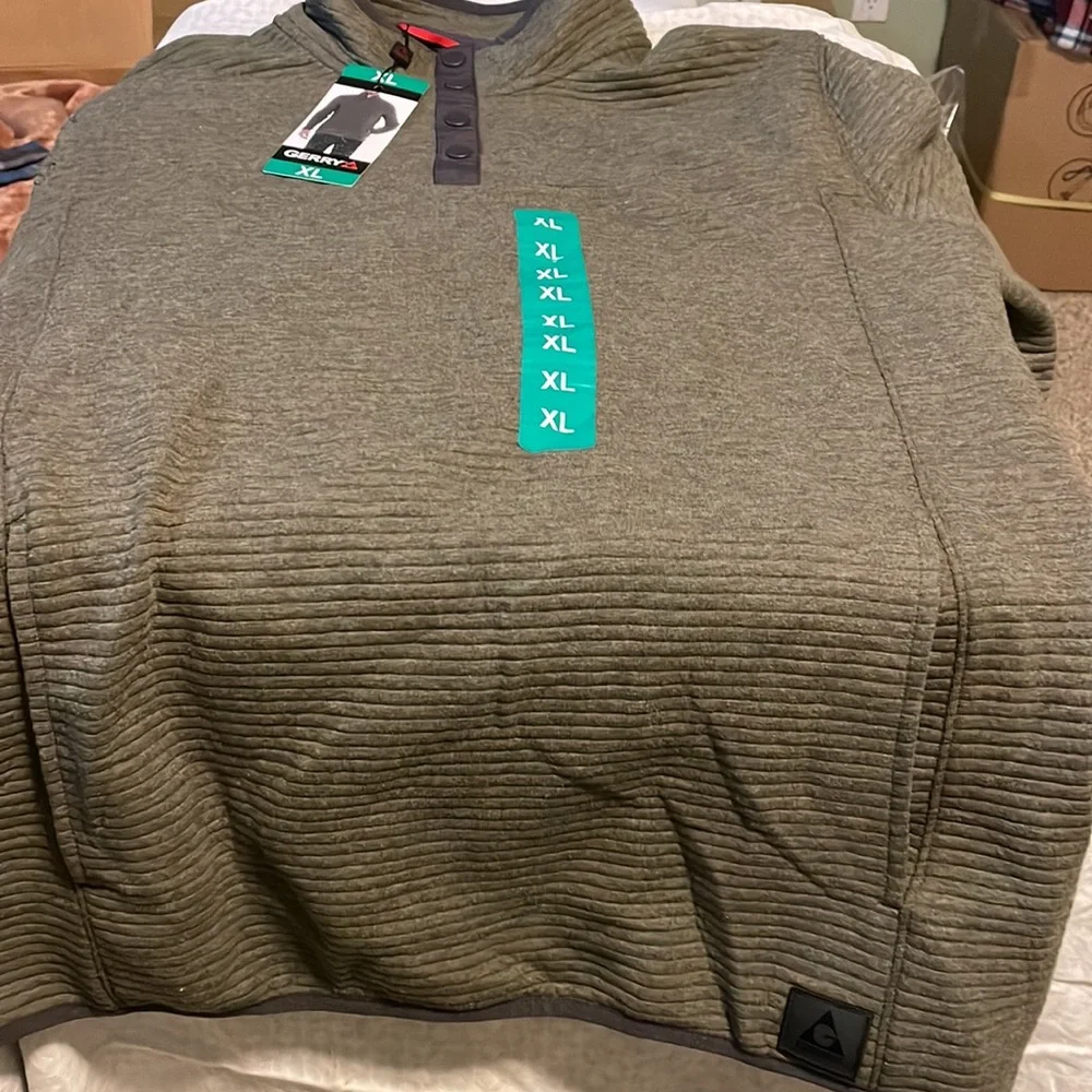 Gerry Weber | Shirts | Mens Gerry Brand Pull Over With 4 Snap Front ...